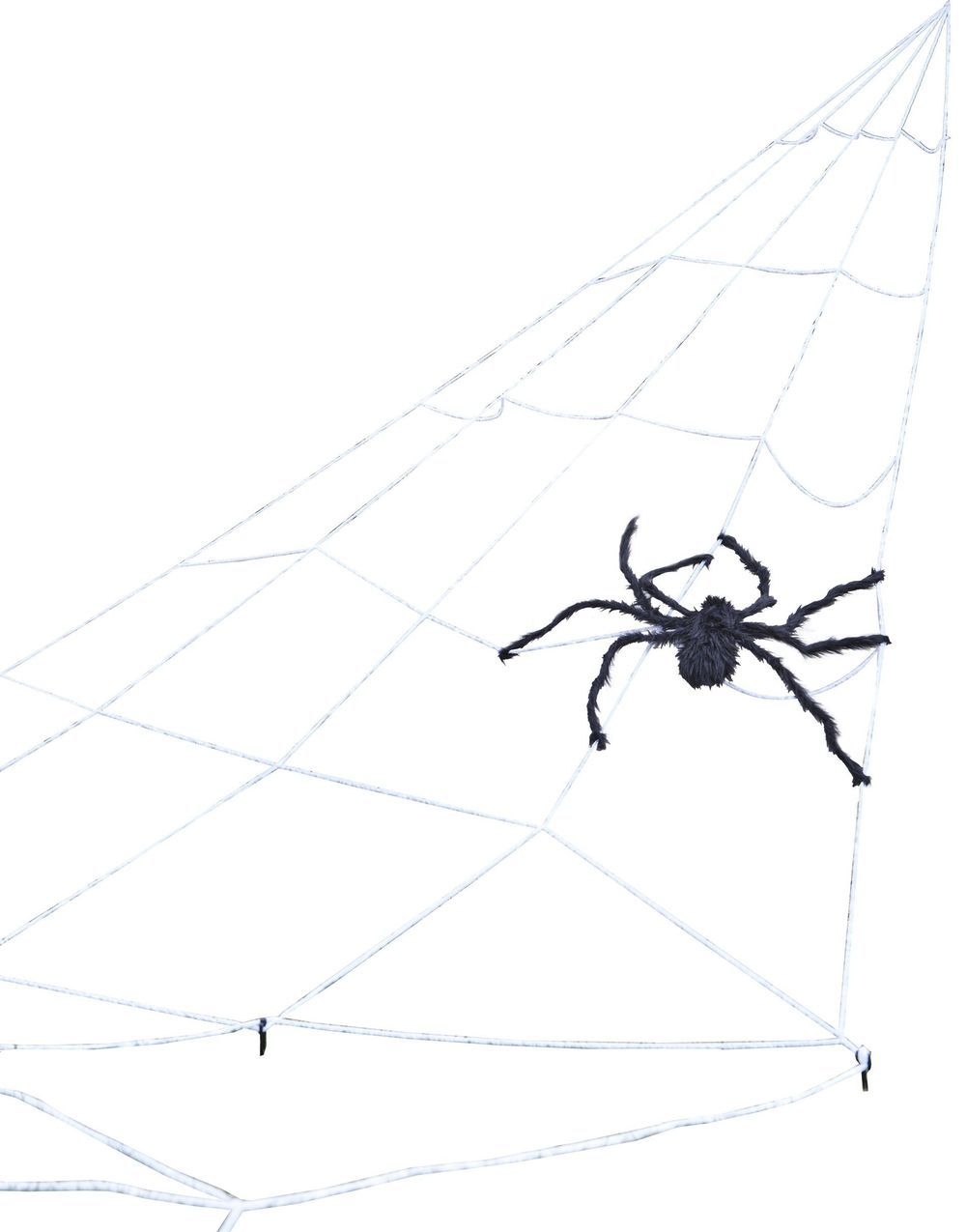 Gigantisk Spindelvev med Stor Edderkopp - Veggdekorasjon - Vegg, Vindu ...