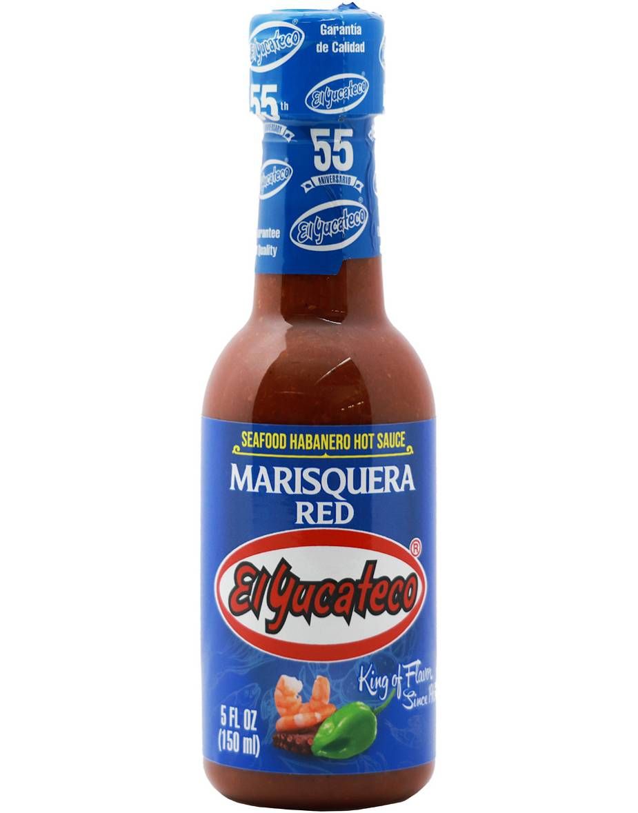 El Yucateco Marisquera Red Hot Sauce - Sjømat Habanero Chilisaus 150 ml ...