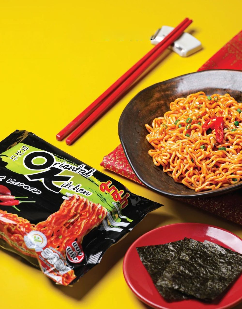 MAMA Oriental Kitchen Hot Korean Flavour Nudler 83 gram (Thailand ...