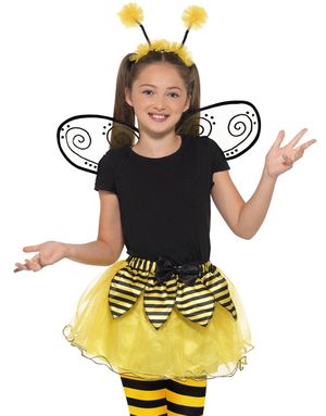Bie - Tutu-Skjørt, Vinger og Hårbøyle til Barn - Bier & Humler ...