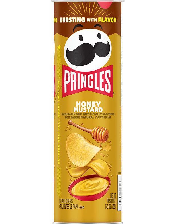 Pringles Honey Mustard 158g (USA Import) - Se Alle Våre Søtsaker ...