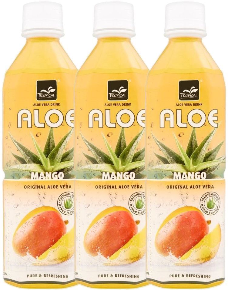 20 stk Tropical Aloe Vera Mango Leskedrikk 500 ml - Se Alle Våre ...
