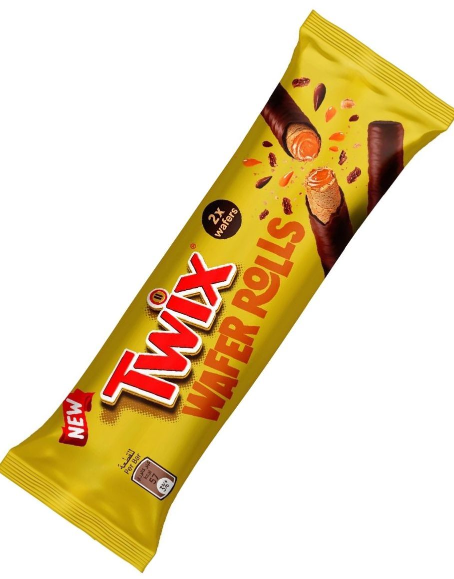 Twix Wafer Rolls - Kjeksstenger med Twixfyll 22,5 gram - Se Alle Våre ...