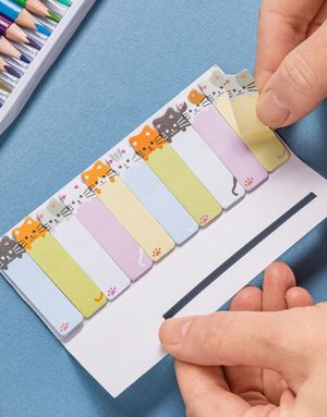 150 stk Post It Lapper Søte Katter - Morosaker - Cool Stuff - TUSEN TING