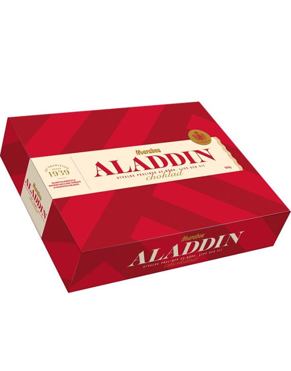 Marabou Aladdin Utvalgte Praliner av Mørk- Lys- og Hvit Sjokolade 500 g ...