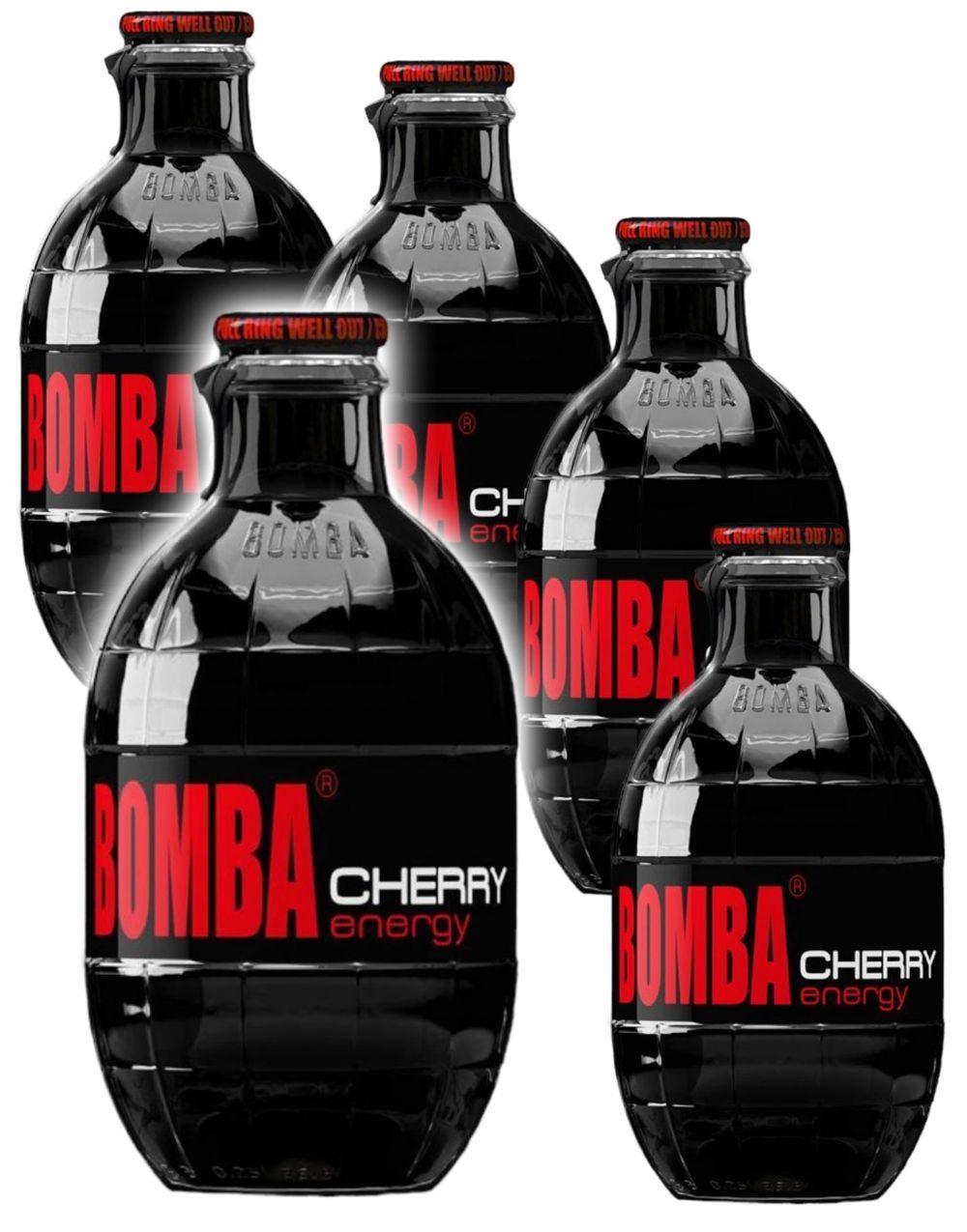 12 stk Bomba Cherry Energy 3000 ml - Hel Eske - Se Alle Våre Søtsaker - Søtsaker og Sjokolade ...