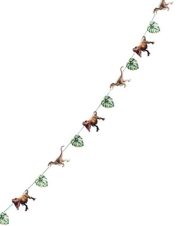 Jurassic T-Rex - Banner 3 Meter - Banner - Girlander, Vimpler og Banner ...
