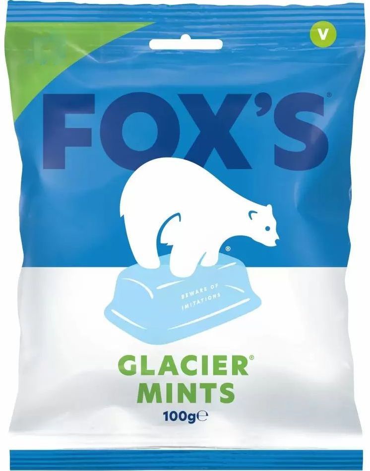 Fox's Glacier Mints - Sukkertøy med Mintsmak 100 gram - Se Alle Våre ...