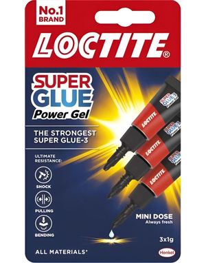 3-Pk Loctite Superlim Power Gel 3 x 1 g - Annet Scrapbooking ...