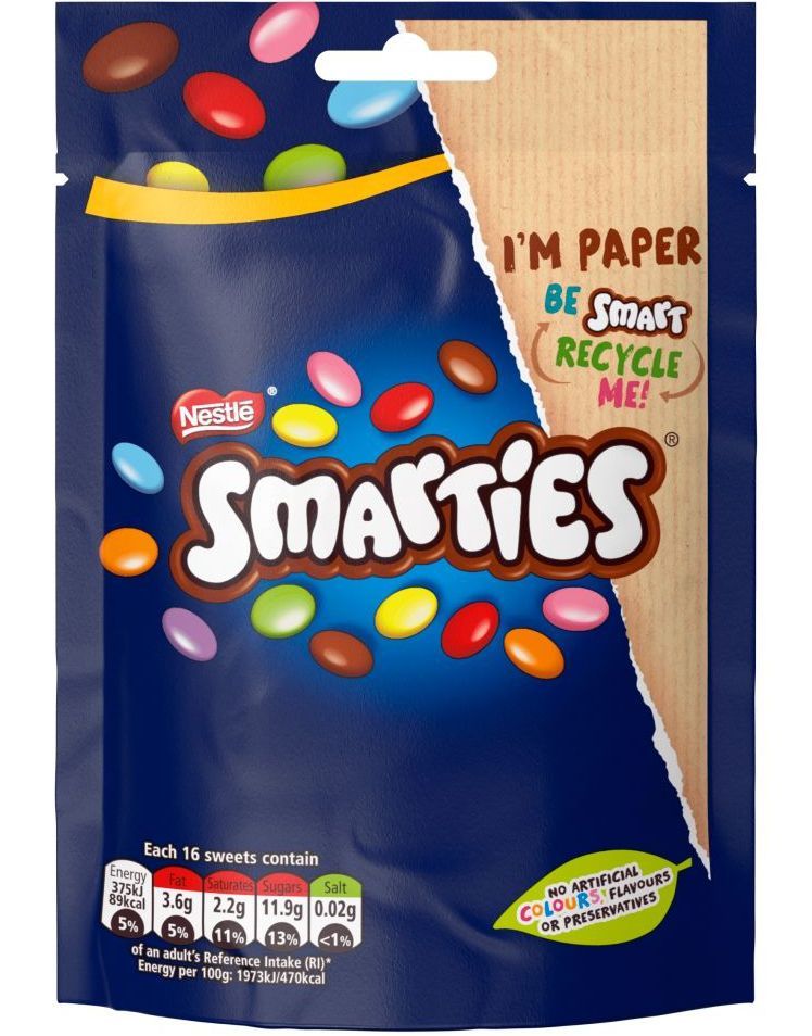 Pose med Smarties 105 gram - Se Alle Våre Søtsaker - Søtsaker og ...