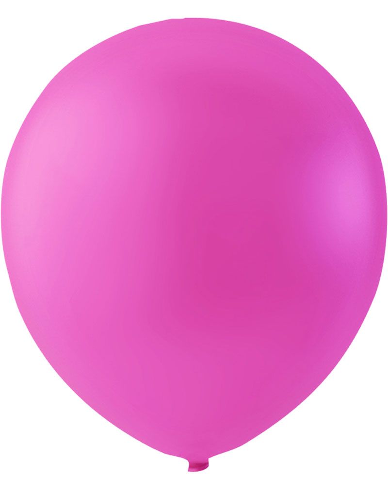 50 stk 30 cm - Rosa Ballonger - Ensfargede Ballonger - Ballonger ...