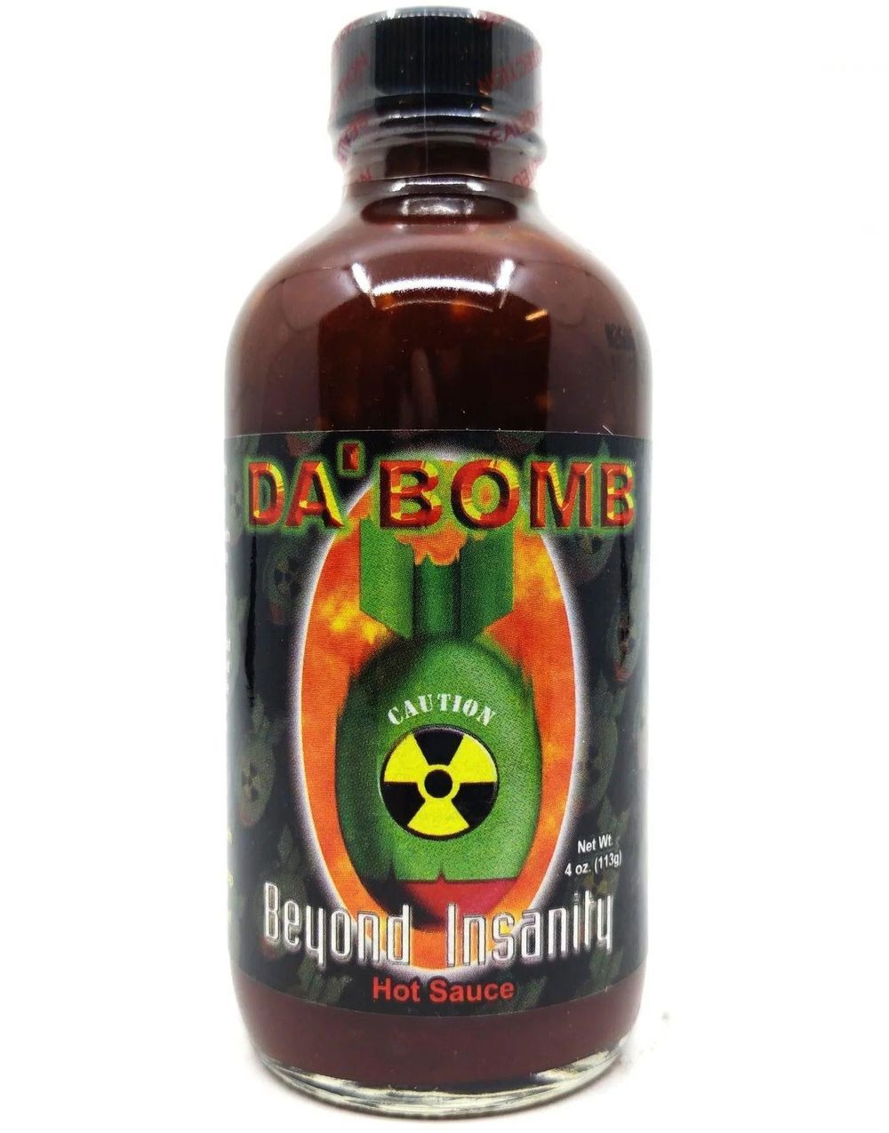 Da'Bomb Beyond Insanity Hot Sauce - Ekstremt Sterk Saus 113 gram - Se ...