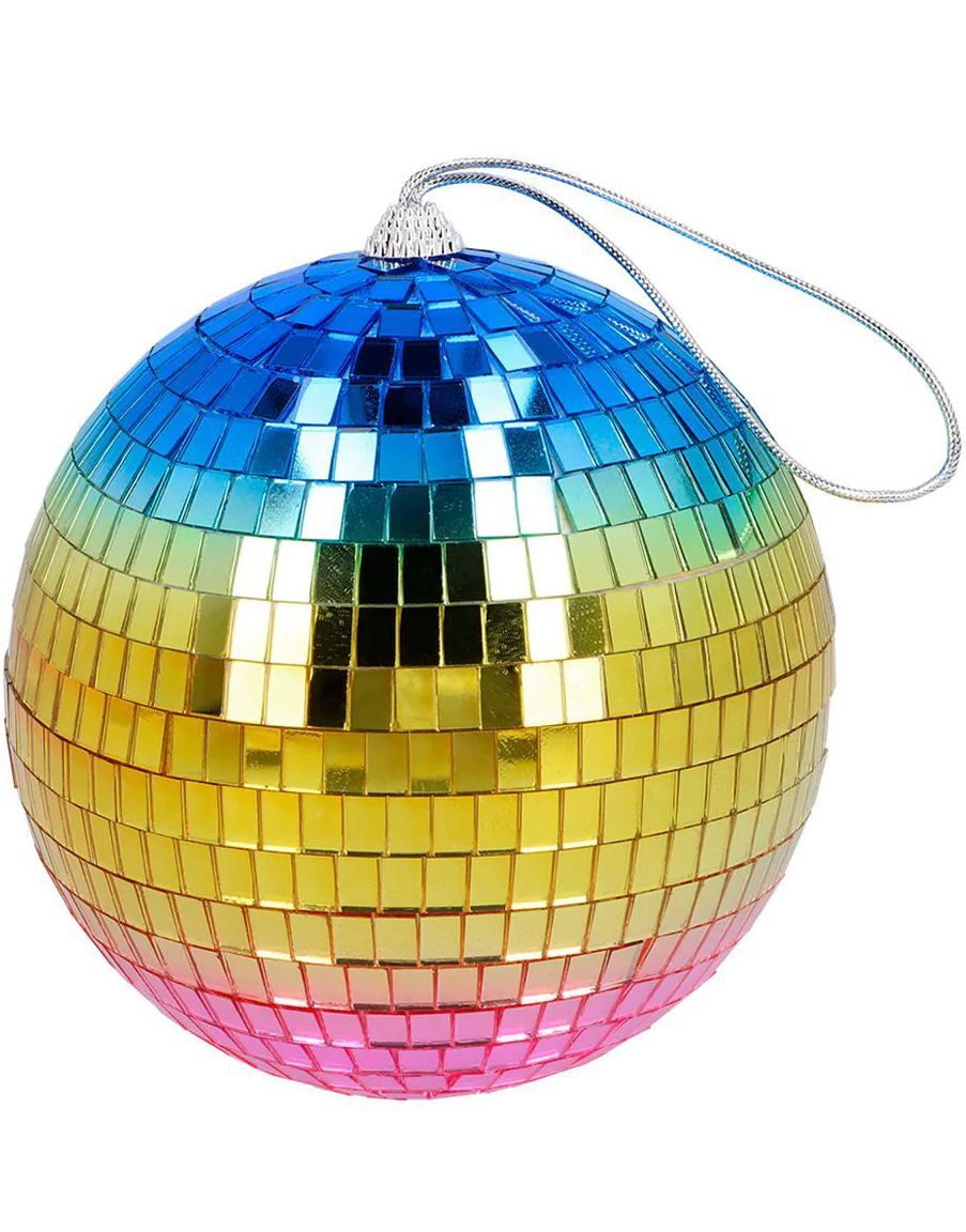 Discokule Regnbue 15 cm - Hengende Dekorasjon - Vegg, Vindu og Dørpynt ...