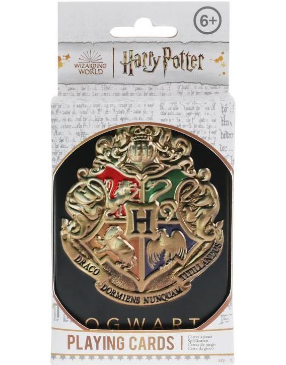 Kortstokk med Lisensierte Harry Potter Hogwarts Motiver - Kortspill ...