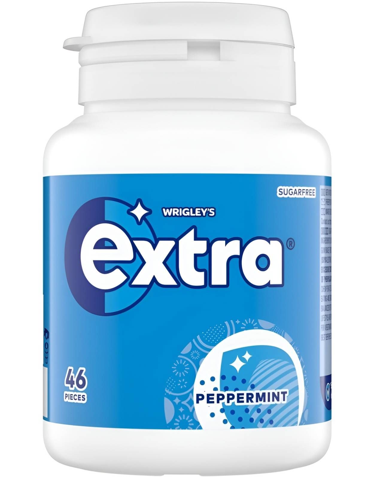 Stor Extra Peppermint Tyggegummiboks 64 gram - Se Alle Våre Søtsaker - Søtsaker og Sjokolade ...