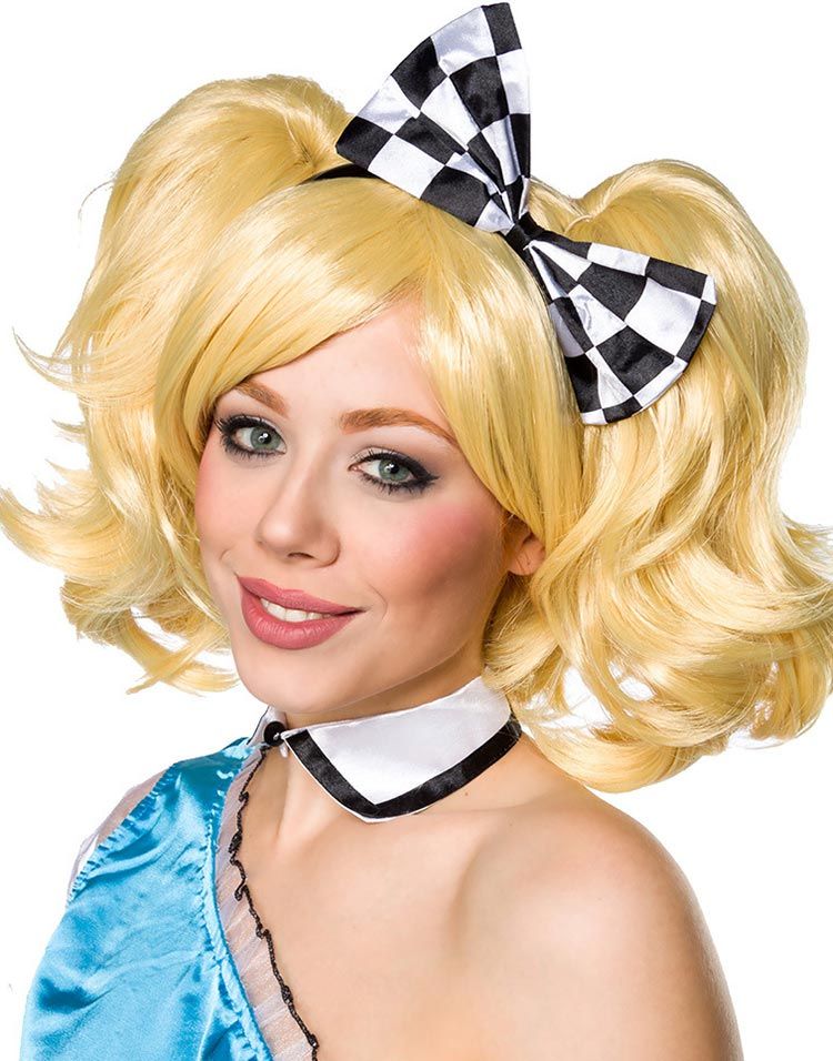 Eventyrlysten Alice - Blond Parykk - Blonde Parykker - Parykker Etter ...