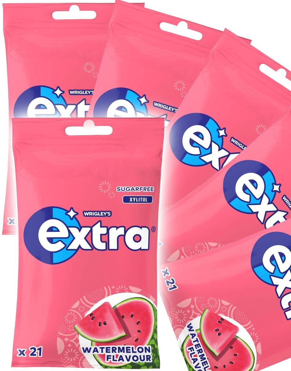 30 stk Selvlukkende Poser med Extra Watermelon - Hel Eske 870 gram - Se ...