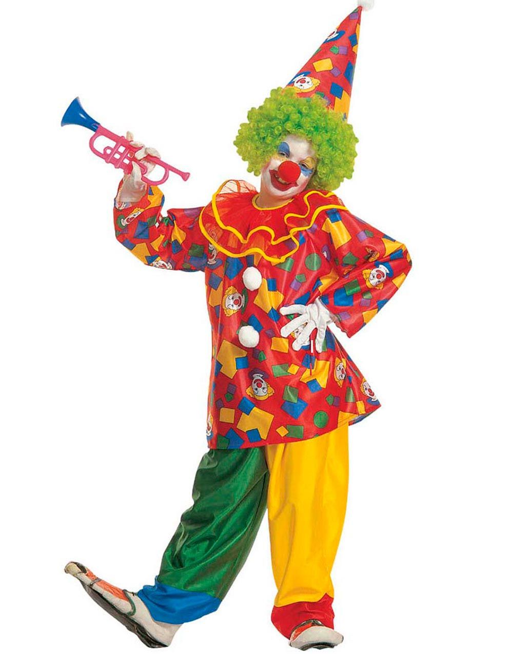 Festlig Klovn Barnekostyme og andre Kostymer Barn