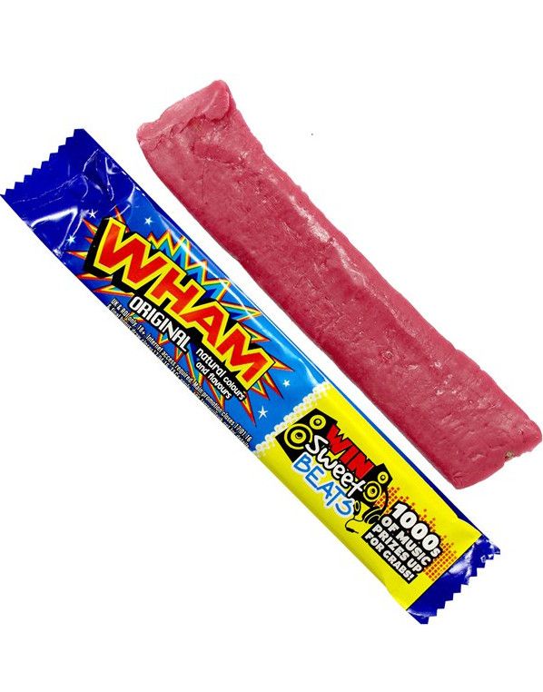 Wham! Chew Bar med Sure Krystaller 16 gram - Se Alle Våre Søtsaker ...