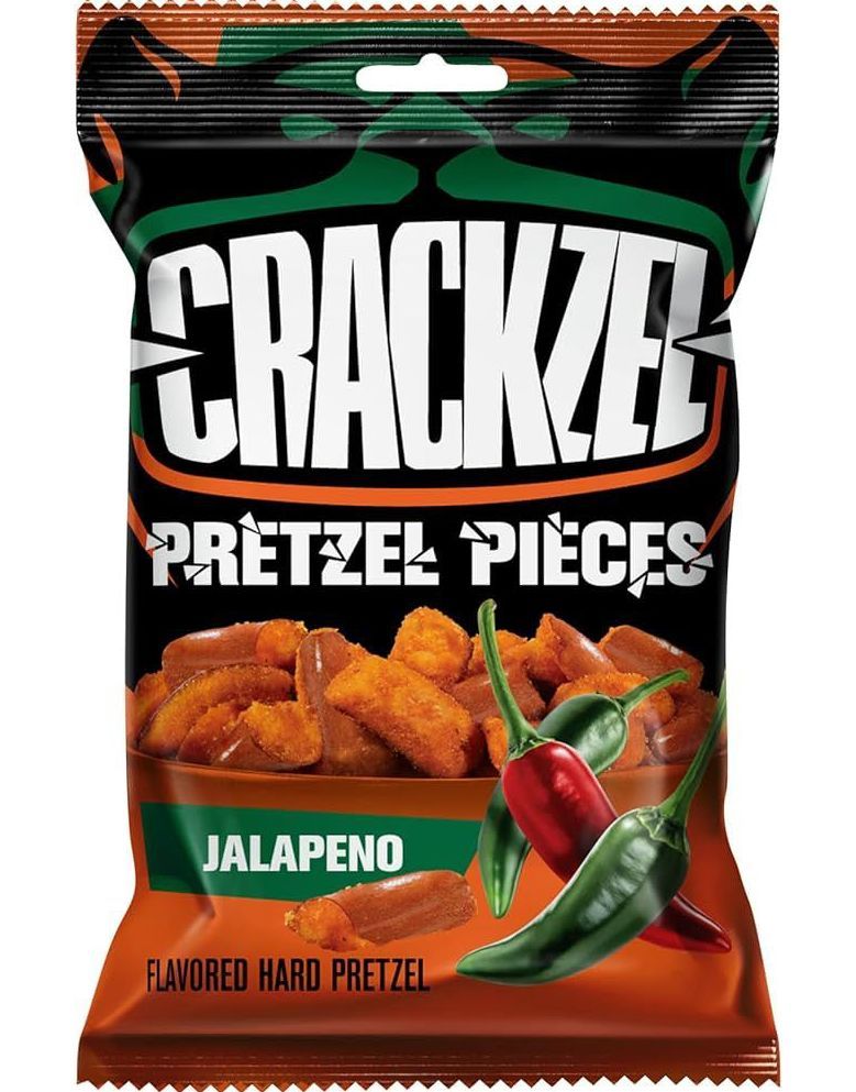 Crackzel Jalapeno Pretzel Pieces 85 gram - Se Alle Våre Søtsaker ...