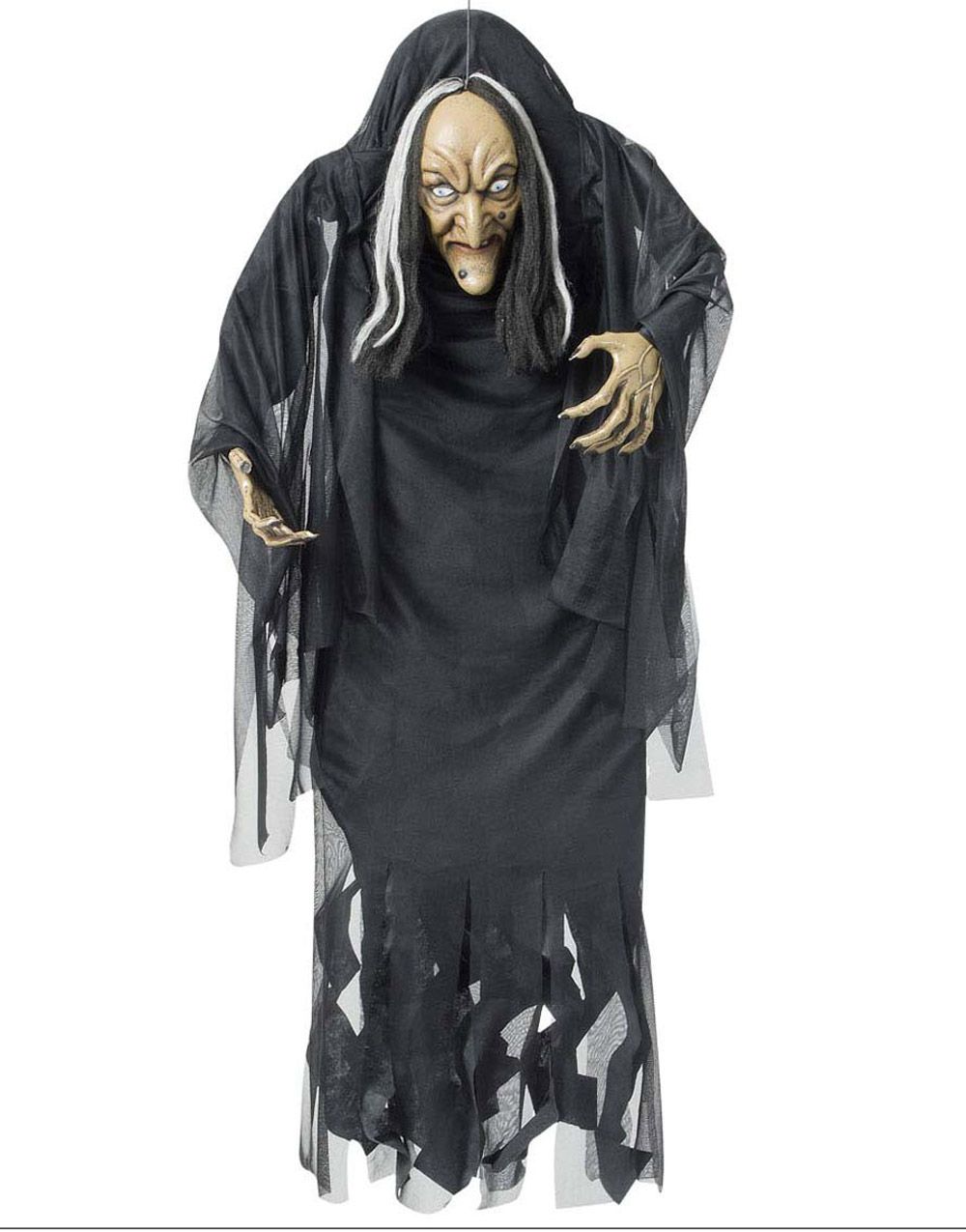 Hengende Heks med Pukkelrygg - Dekorasjon 140 cm og andre Halloween ...
