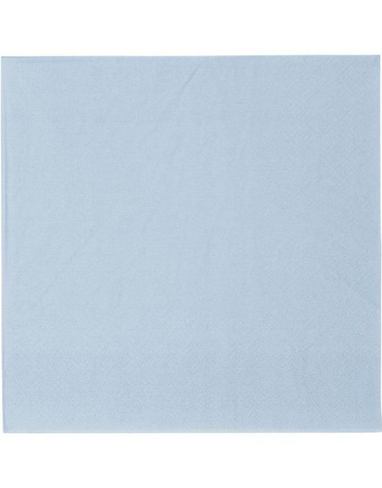 20 stk Blå Vert Decor Servietter 33x33 cm - Miljøvennlige - Se Alle ...