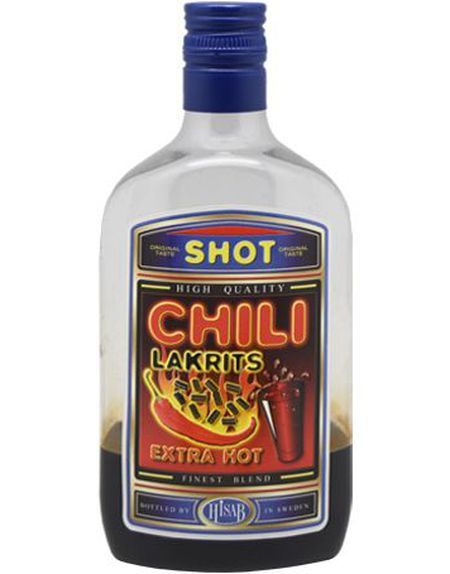 Tyrker Shot med Extra Hot Chili Lakris Smak - Bland Din Egen Shot ...