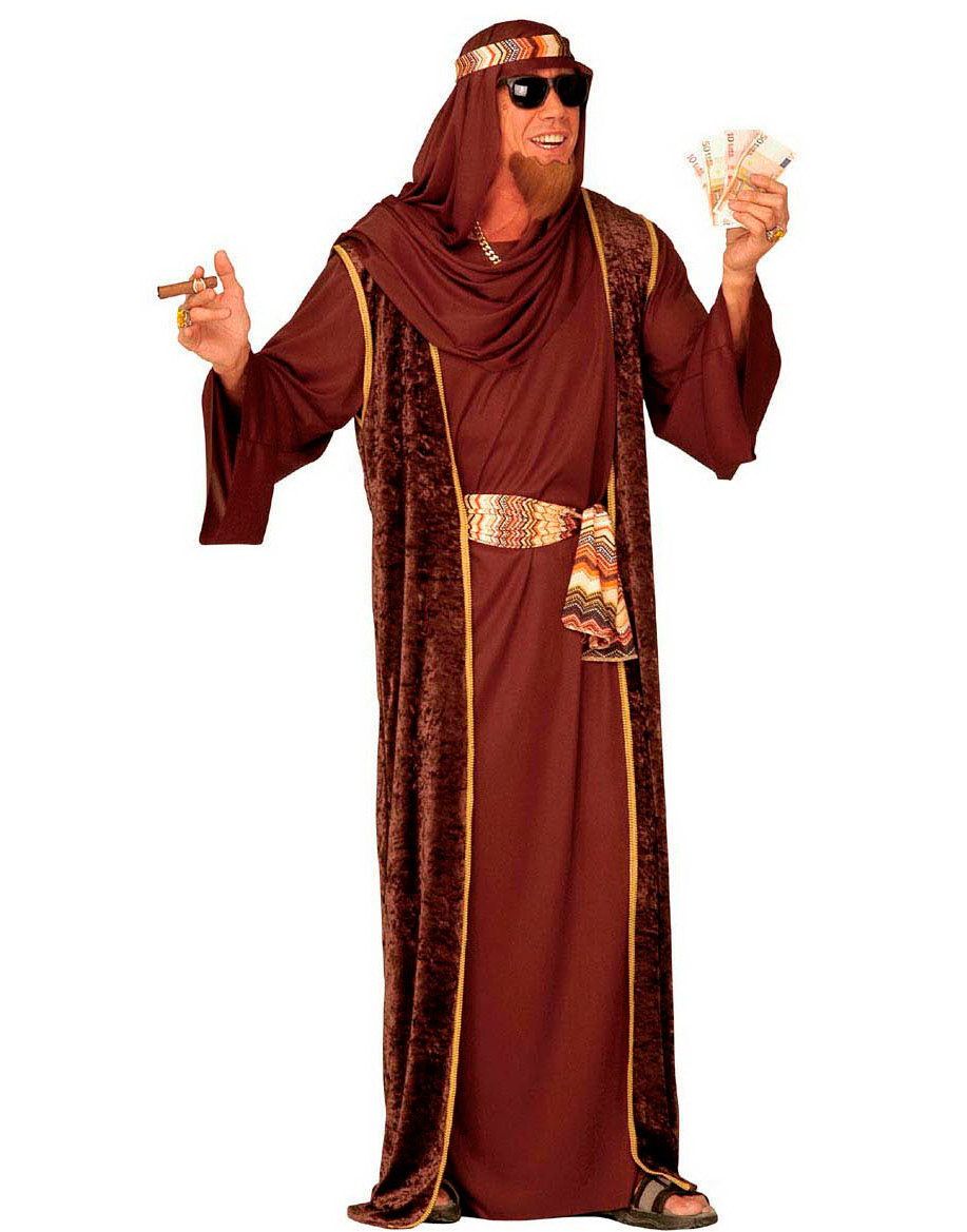 Araber Sjeik Kostyme - Brun og andre Alle våre Kostymer