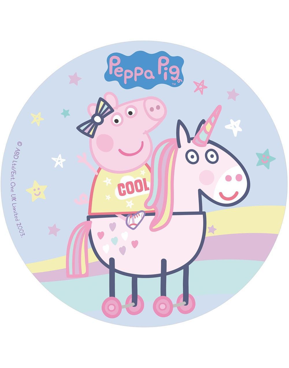 Kakebilde med Peppa Pig Motiv - Spiselig Kakepynt - Kakepynt og Utstyr ...