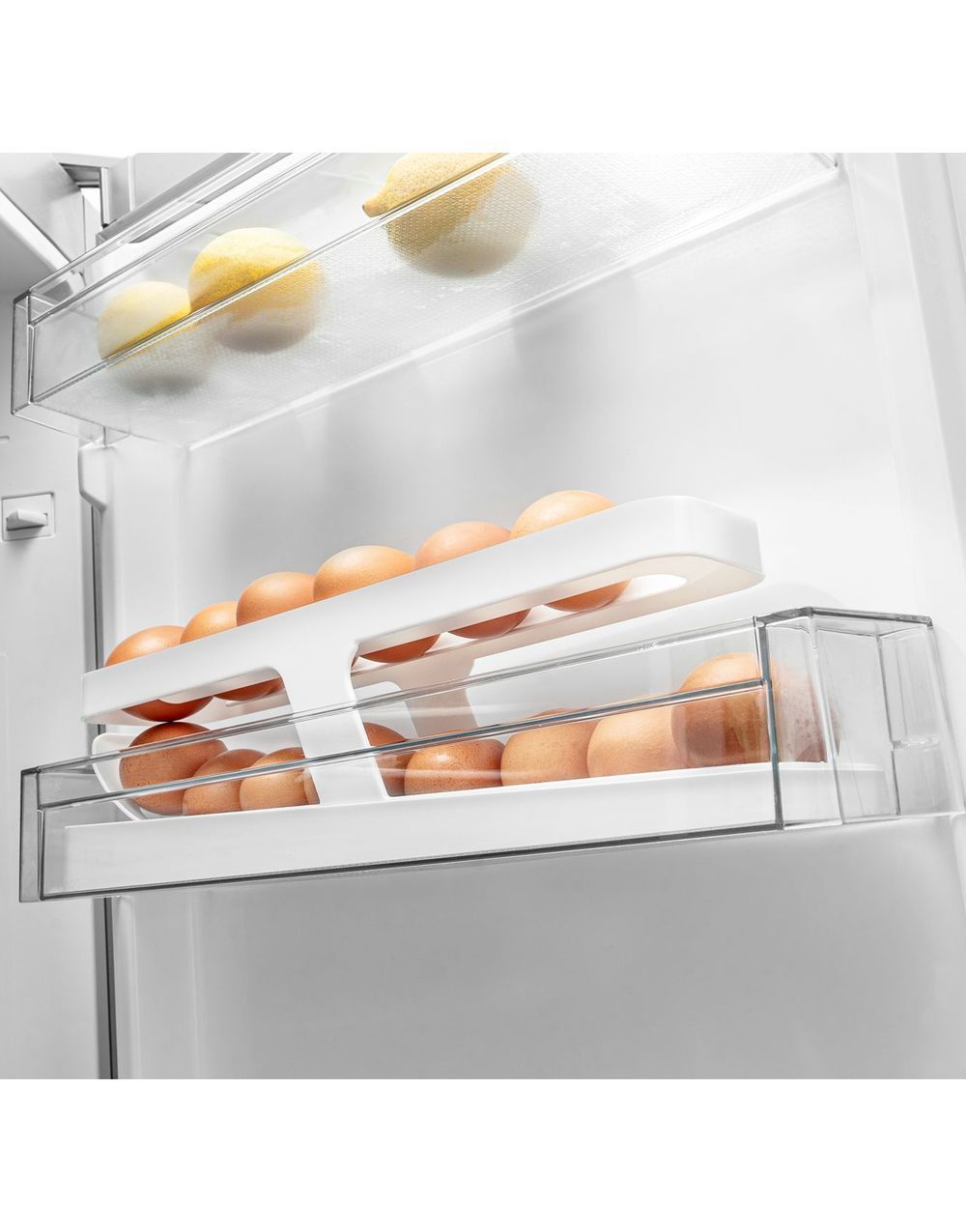 Automatisk Egg Organiseringsstativ til Kjøleskap 36,5x10,7 cm - Til ...