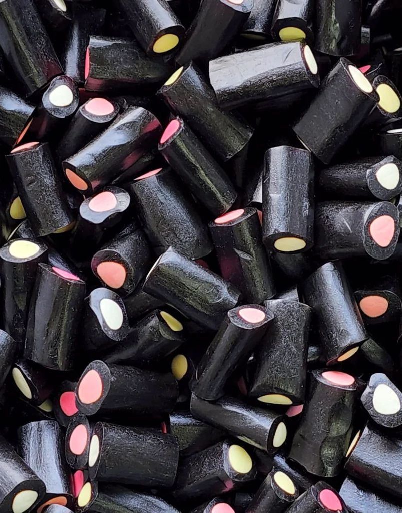 1 kg Kingsway Liquorice Cream Rock / Lakris med Fondantfyll - Se Alle ...