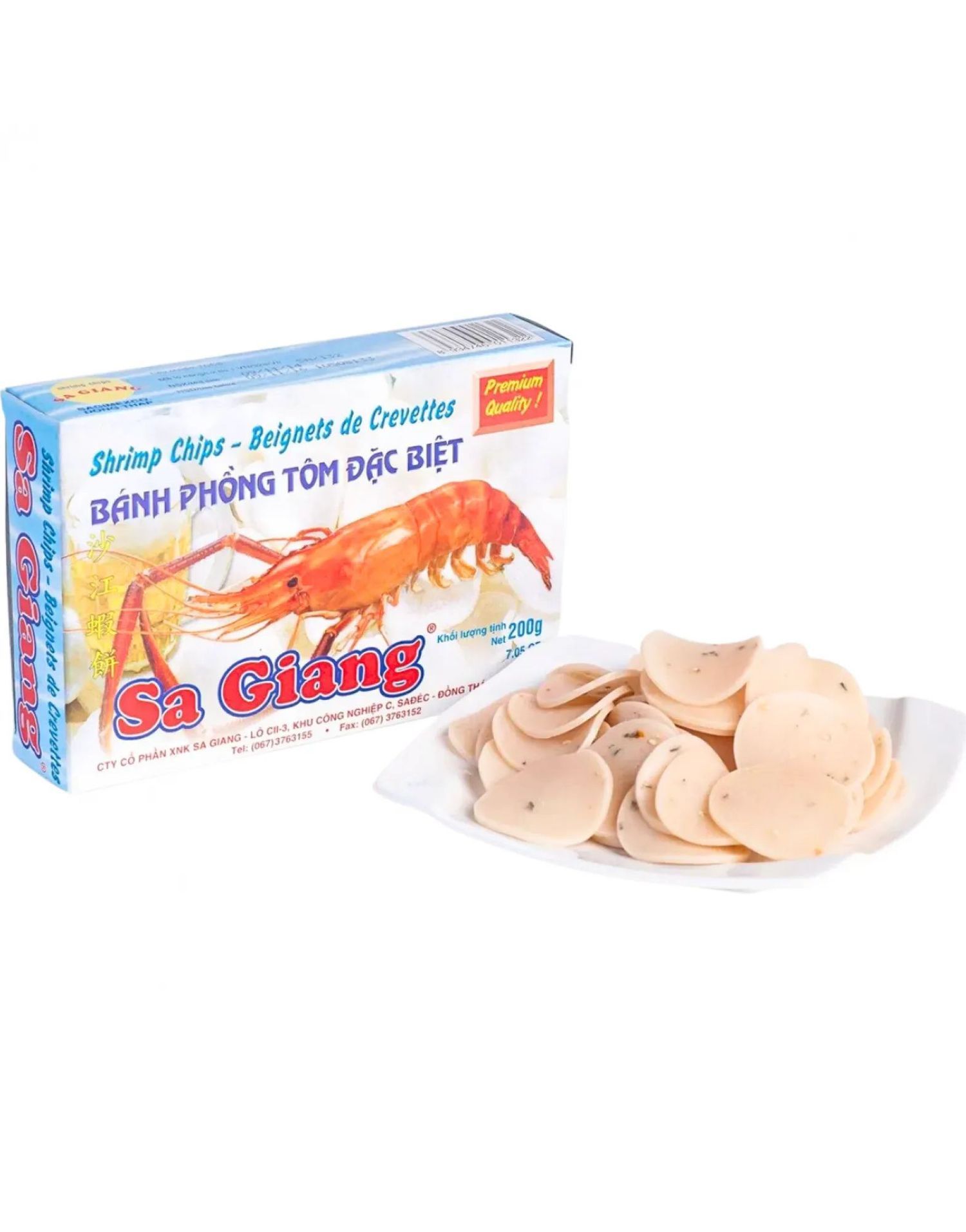 SA Giang Shrimp Chips - Rekechips 200 gram (Vietnam) - Se Alle Våre ...