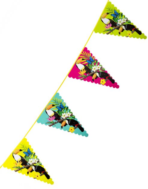6 meter Banner med Store Vimpel Flagg - Toucan - Vimpler / Flaggbanner ...