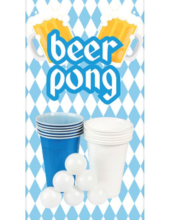 Oktoberfest Beer Pong Sett med 6 Baller og 12 Kopper - Oktoberfest ...