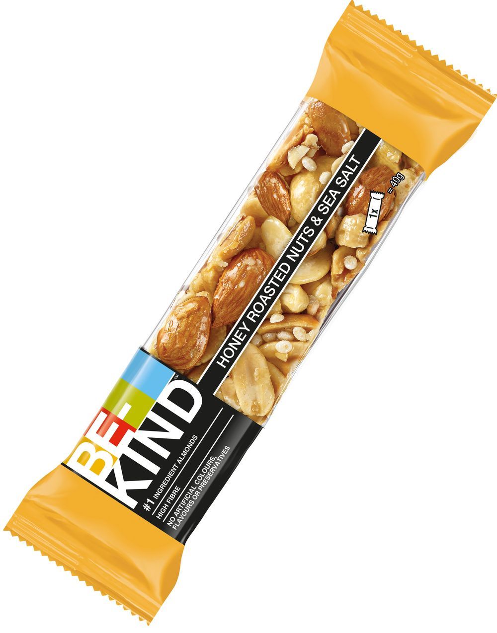 Be-Kind Bar Honey Roasted Nuts & Sea Salt 40 gram - Se Alle Våre ...