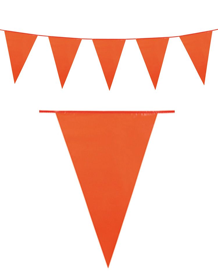 10 Meter Banner med Orange Vimpel Flagg - Vimpler / Flaggbanner ...