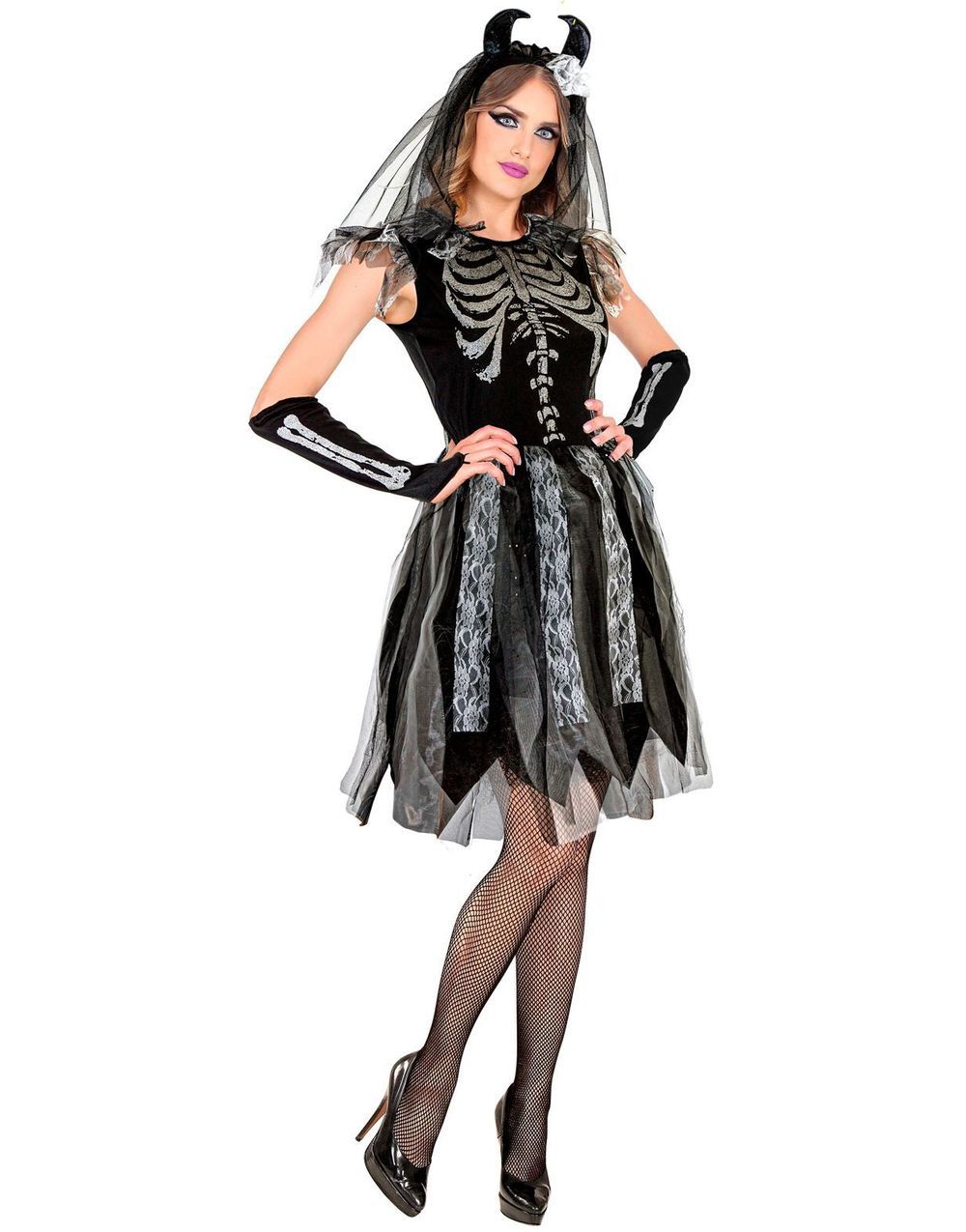 Djevelsk Skjelett-Brud Kostyme - Sexy Kostymer - Kostymer etter Tema ...