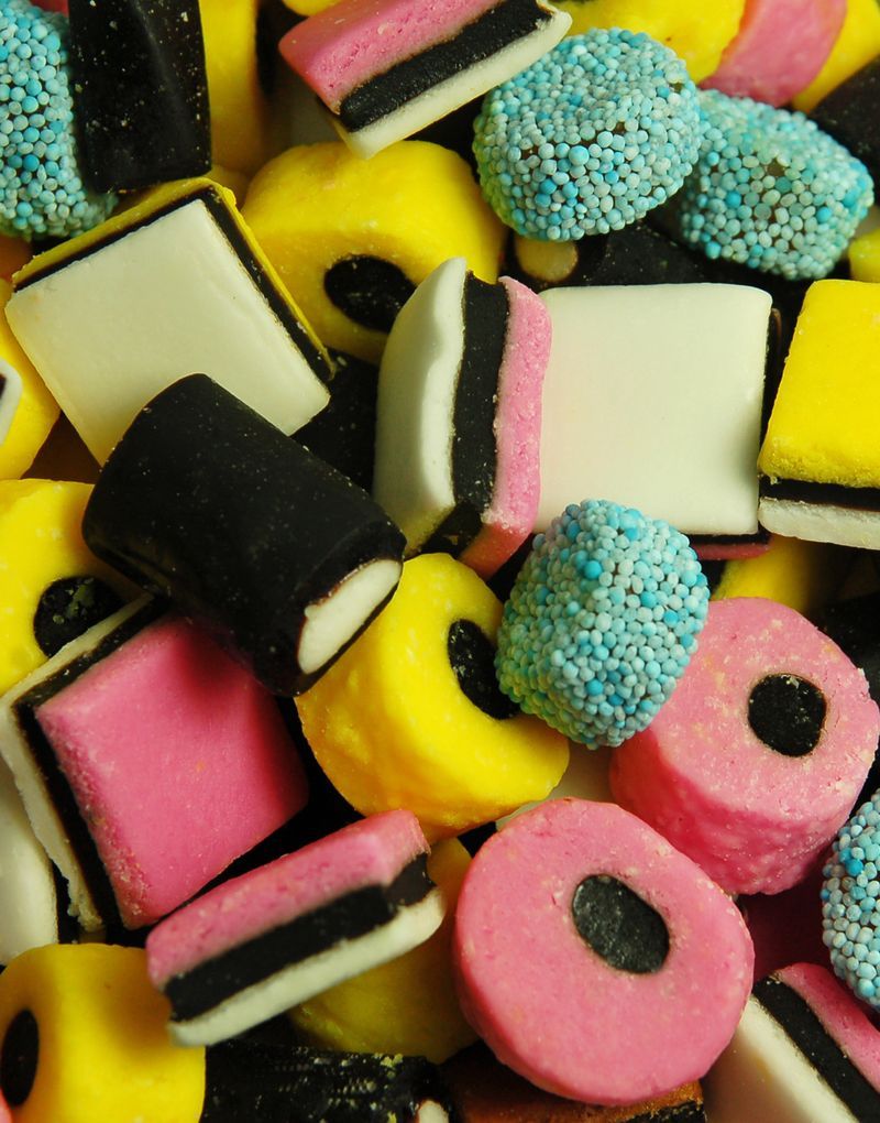 3 kg Taveners Liquorice Allsorts / Engelsk Lakris Konfekt - Se Alle ...