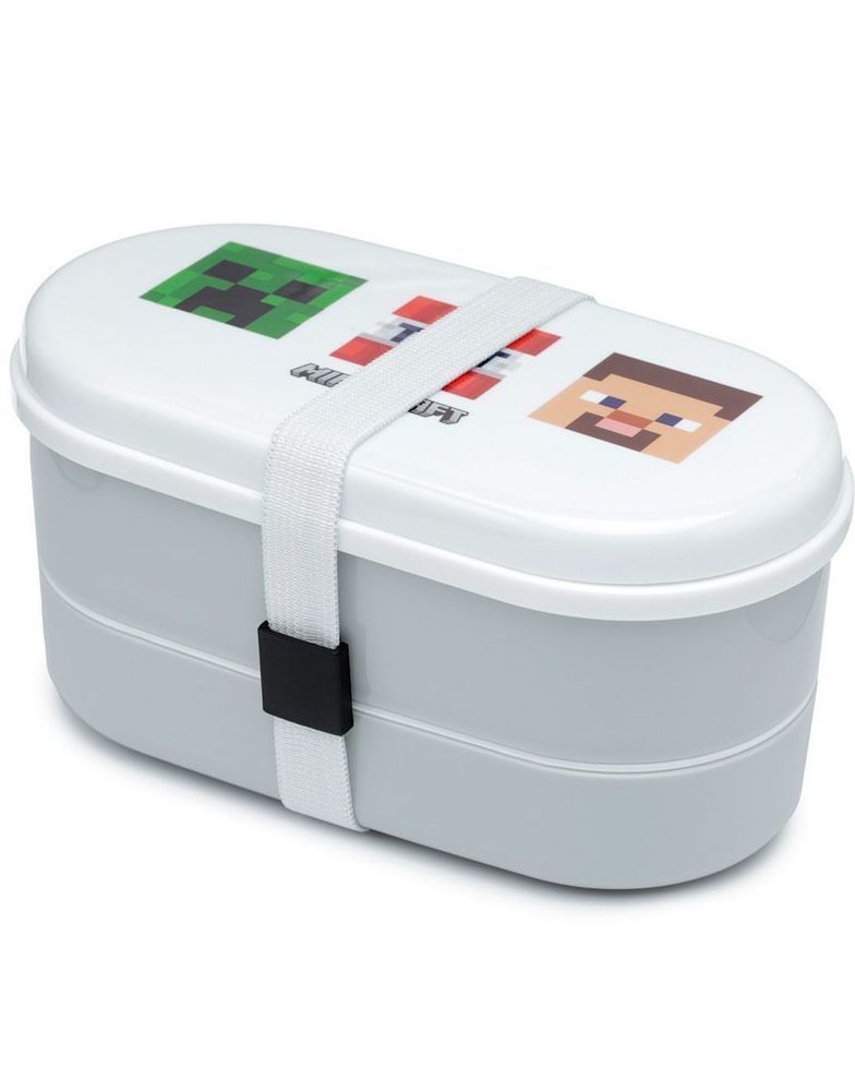 Minecraft 2 Roms Bentoboks med bestikk - Lunsj/Snacks Boks - Til ...