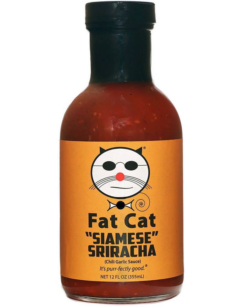 Fat Cat - "Siamese" Sriracha Chili Garlic Sauce 355 ml (USA) - Se Alle ...