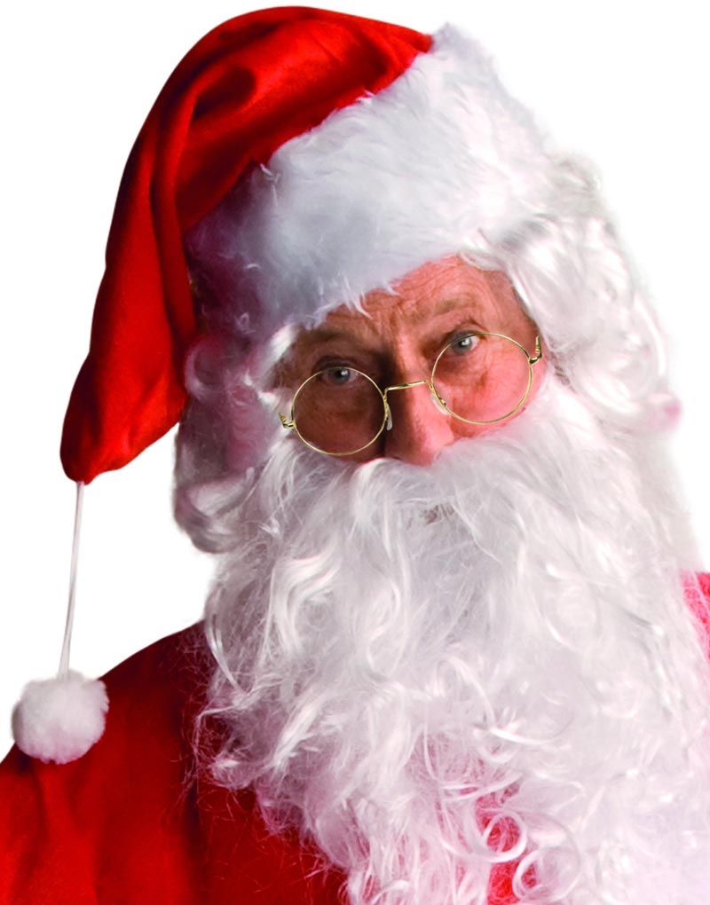 Gullfargede Julenisse Briller - Julenisser - Juletema - Kostymer etter ...