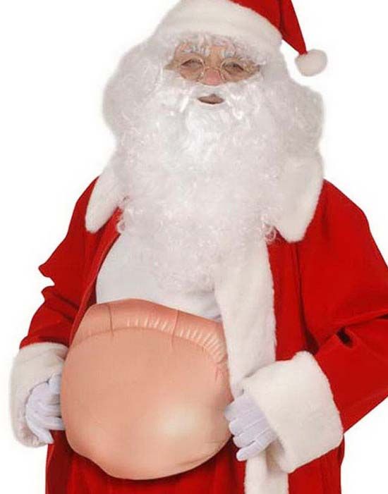 Oppblåsbar Mage/Pukkelrygg og andre Tilbehør til Kostymer