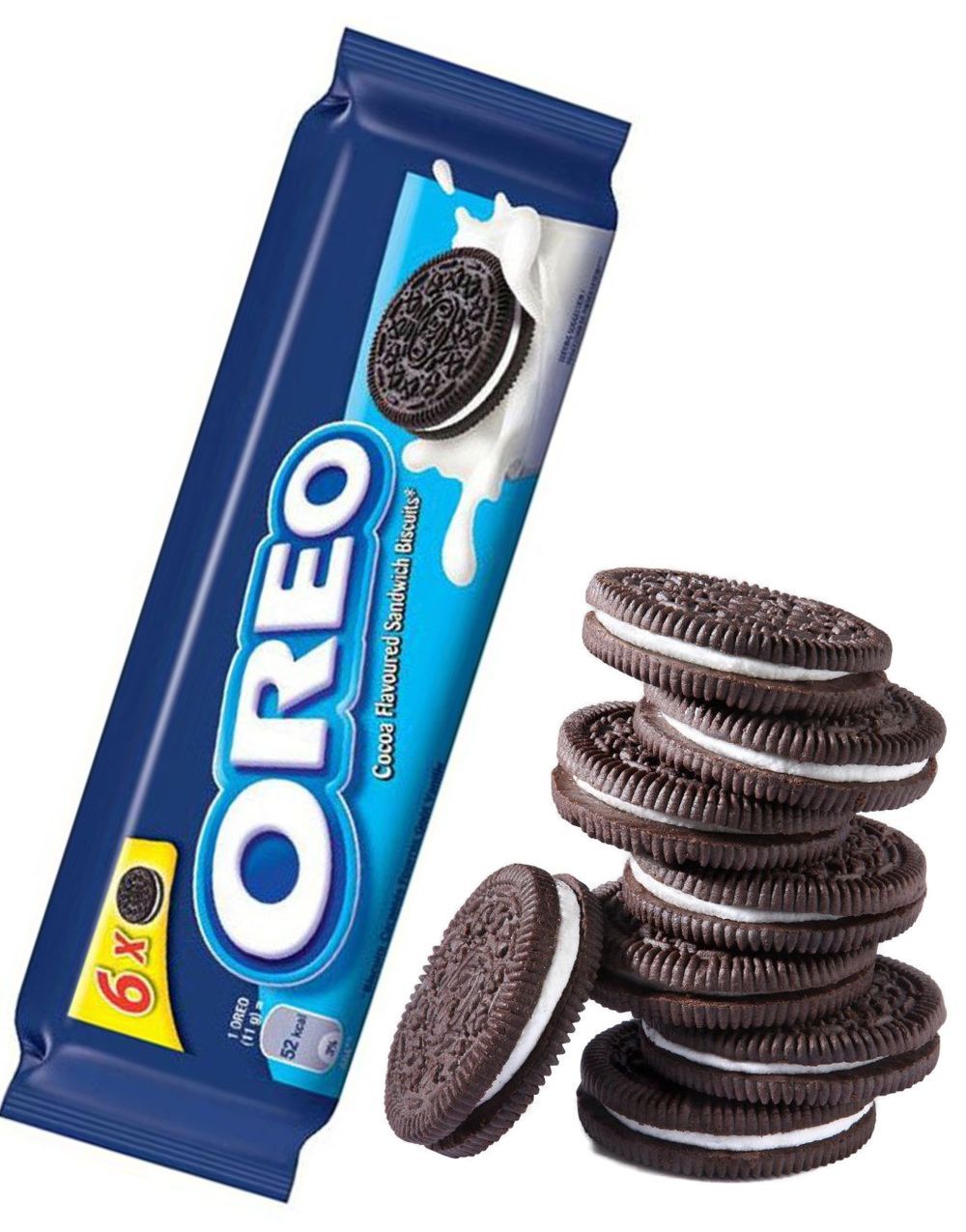 6 Pack Oreo Original Kjeks 66 gram - Se Alle Våre Søtsaker - Søtsaker ...
