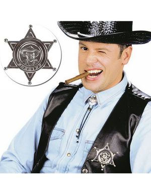 Sheriff Stjerne og andre Tilbehør til Kostymer