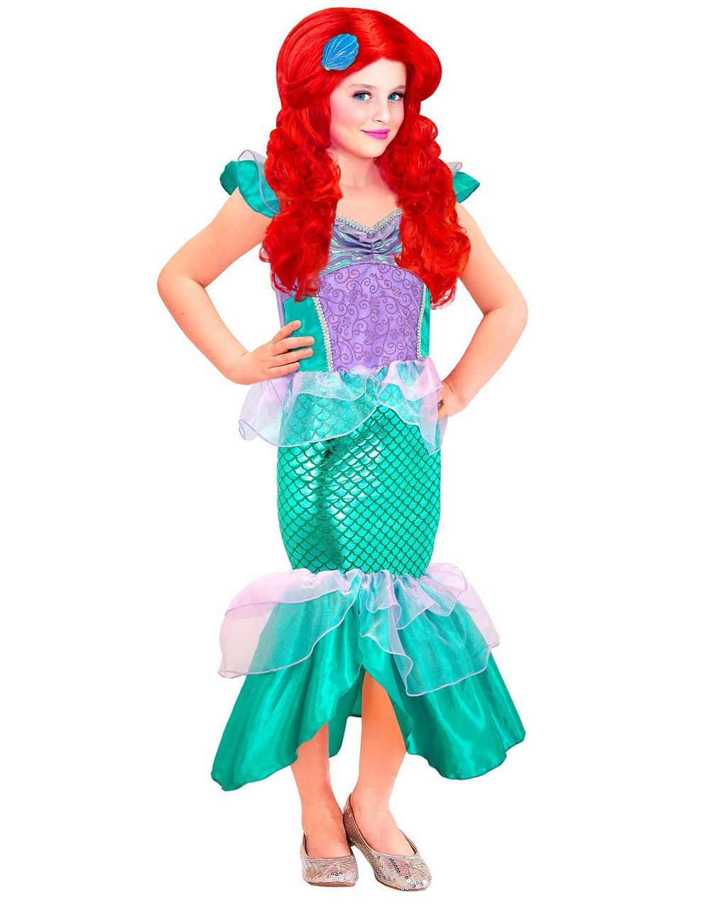 Ariel Inspirert Havfruekostyme til Barn - Havfruer - Kostymer etter ...