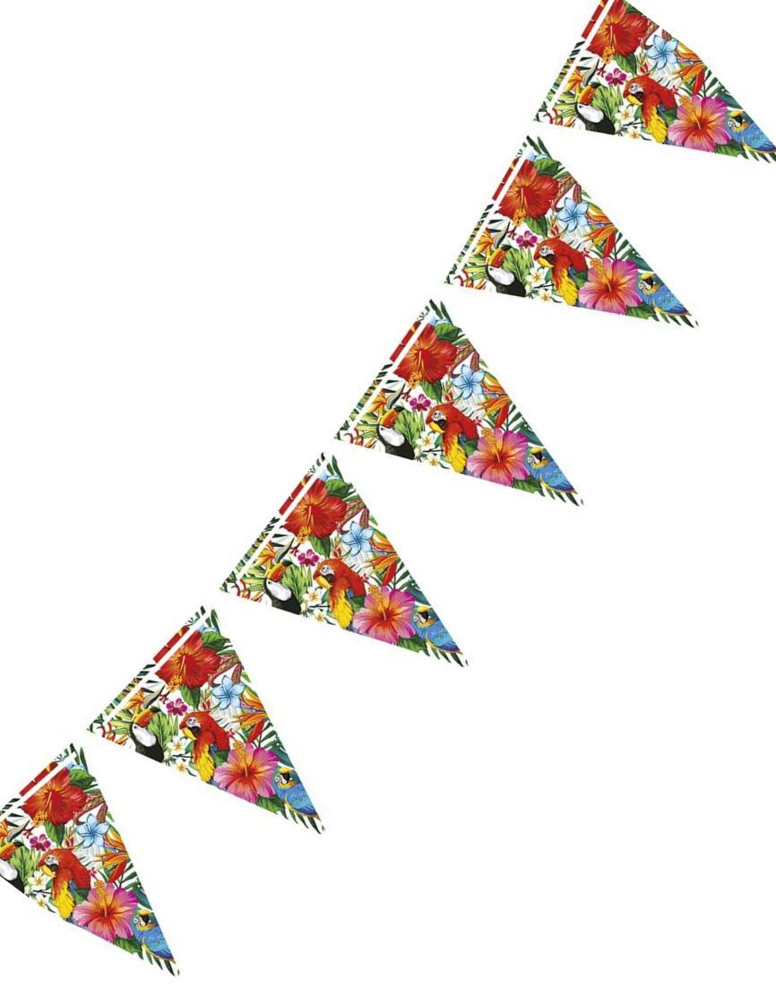 3 Meter Langt Vimpelbanner med Hawaii Motiver - Vimpler / Flaggbanner ...