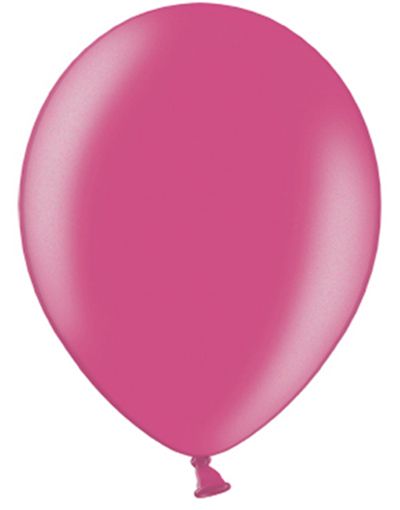 10 stk 27 cm - Metallisk Rosa Ballonger - Ensfargede Ballonger ...