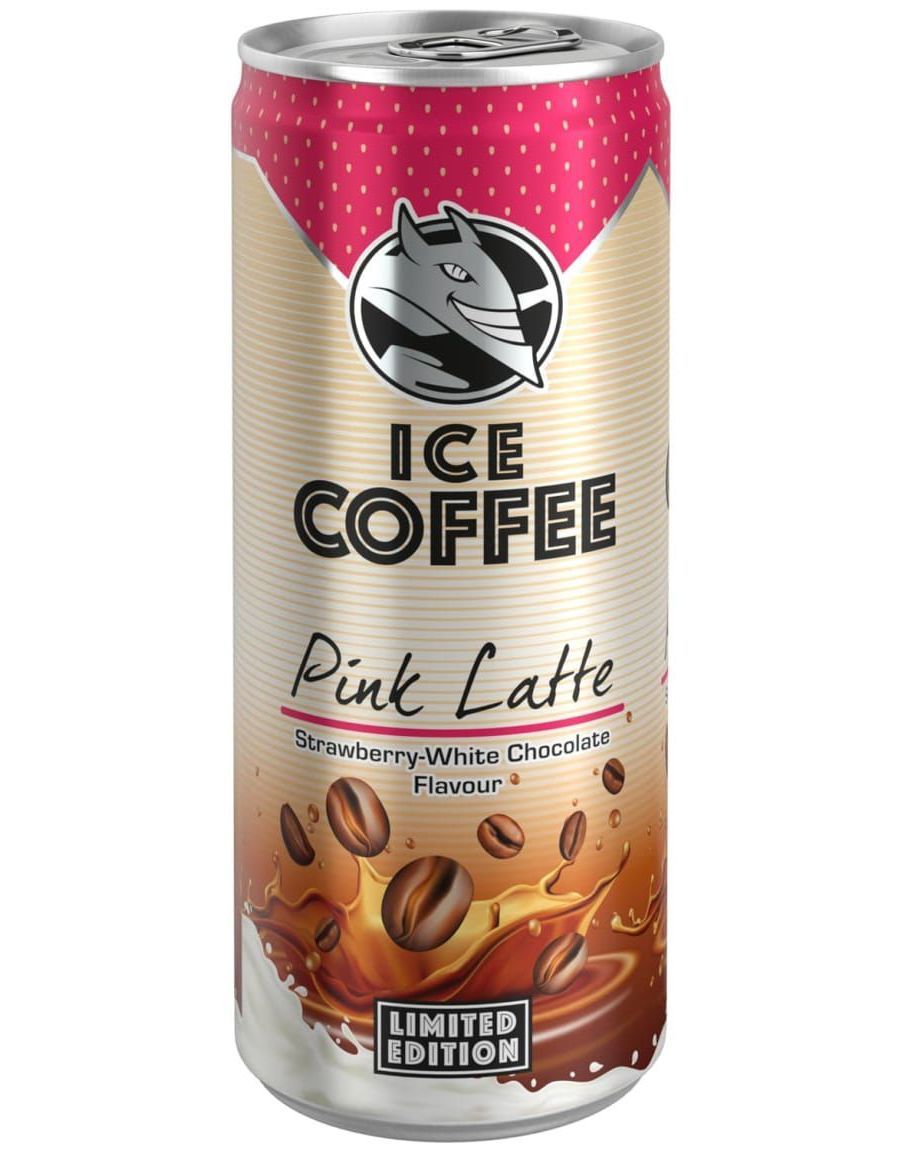 Hell Iskaffe med Jordbær og Hvit Sjokoladesmak 250 ml - Se Alle Våre ...