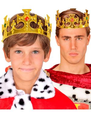 Kongelig Krone – Justerbar til Barn og Voksne - Konger & Prinser ...