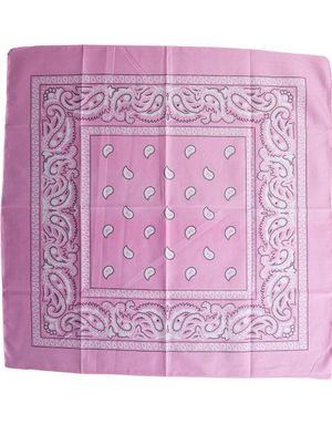 Paisley Bandana - Rosa - Bandana - Hodeplagg - KARNEVAL